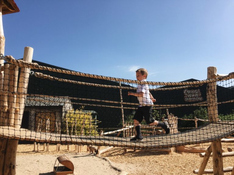 Outdoor Adventure Play Area • Folly Farm Adventure Park and Zoo