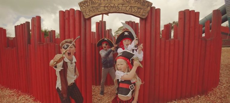 The Legendary Black Bart's Pirate Cove at Folly Farm