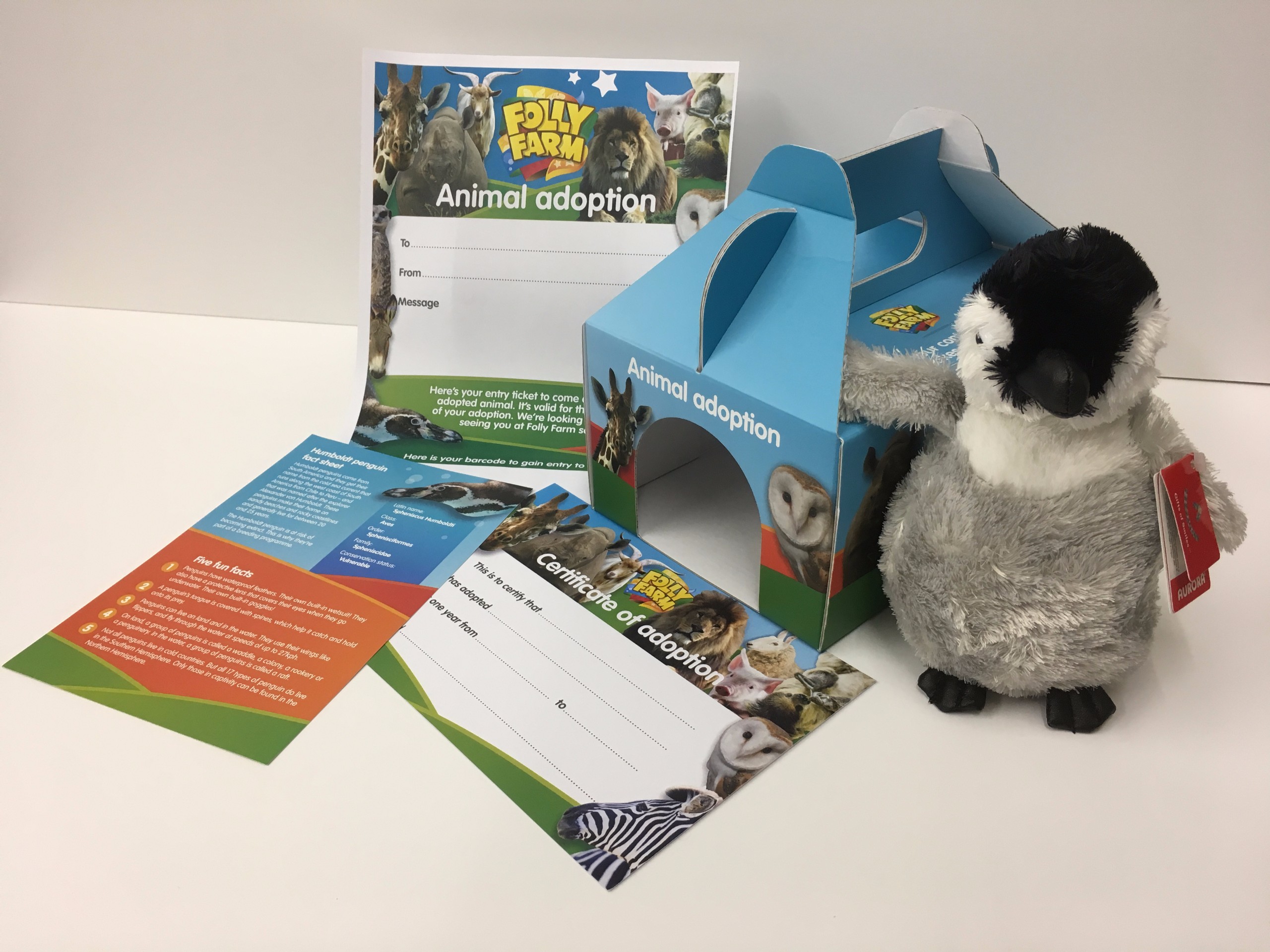 Adopt a Penguin in the UK • Sponsor a Penguin Gifts!