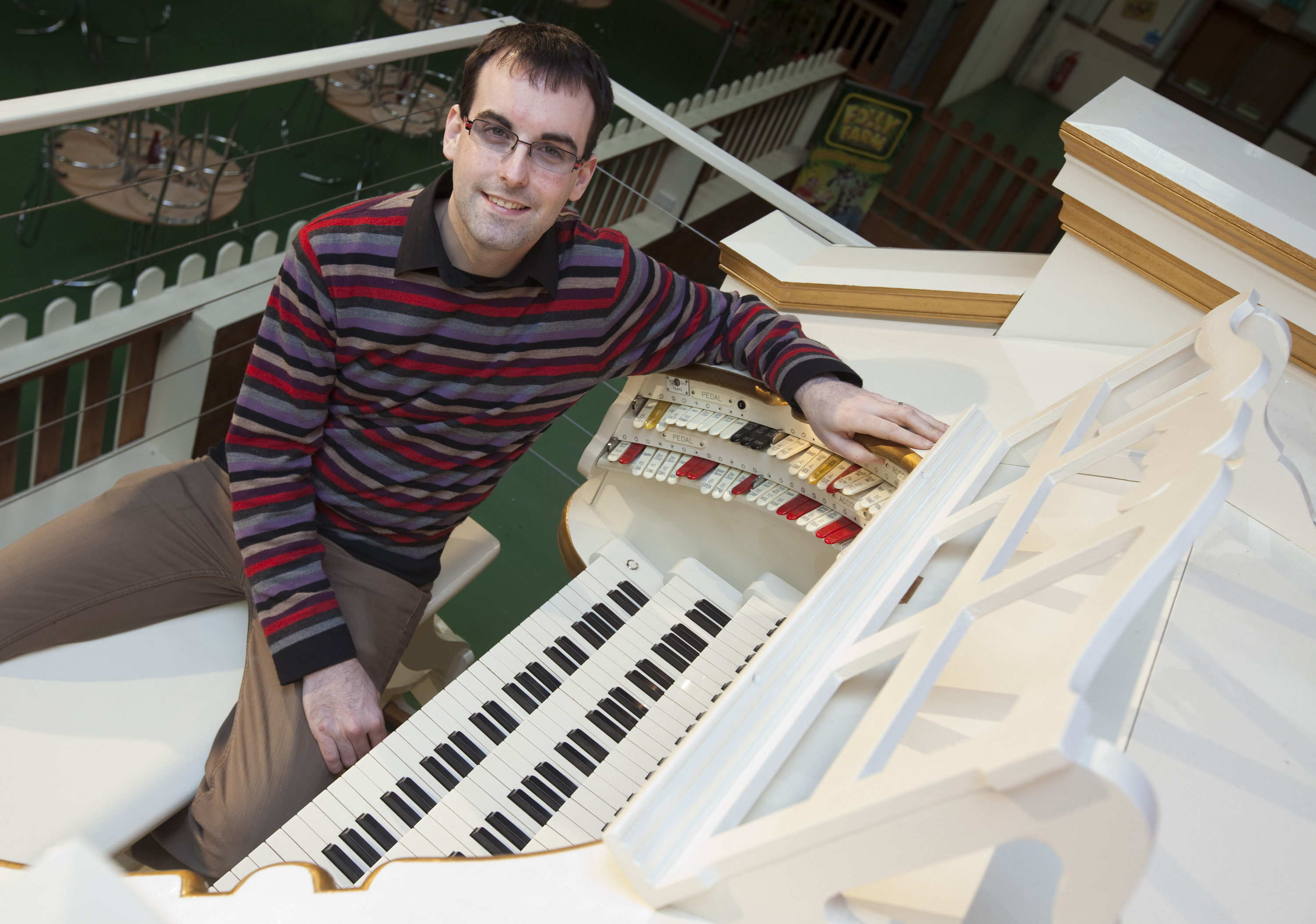 The Mighty Wurlitzer Organ at Folly Farm Adventure Park & Zoo in Wales