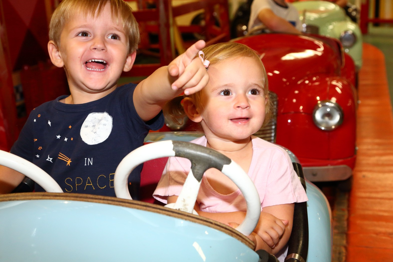 Vintage Fairground • Traditional Indoor Funfair at Folly Farm