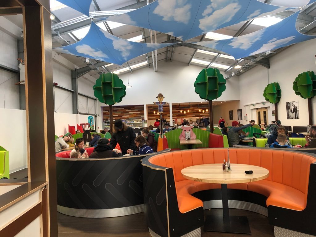 Food and Drink at Folly Farm Adventure Park and Zoo