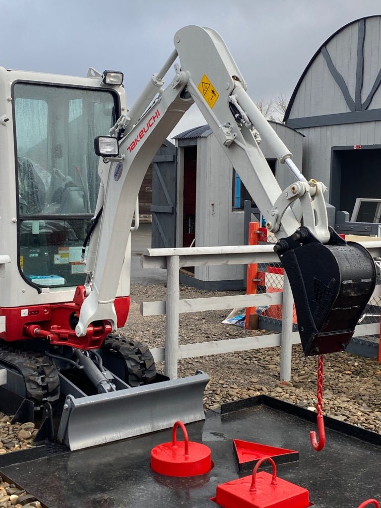The Big Dig Mini Diggers at Folly Farm Adventure Park & Zoo in Wales