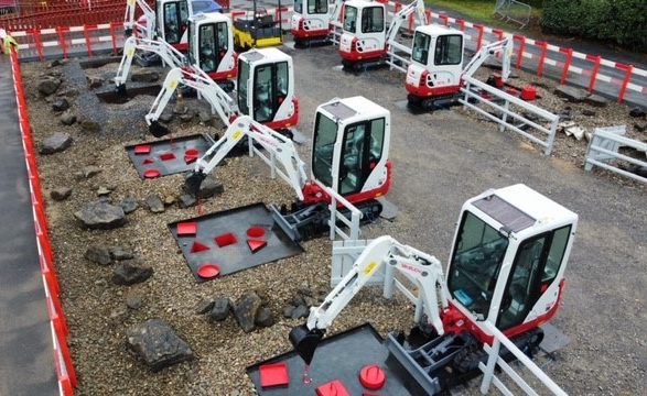 The Big Dig Mini Diggers at Folly Farm Adventure Park & Zoo in Wales