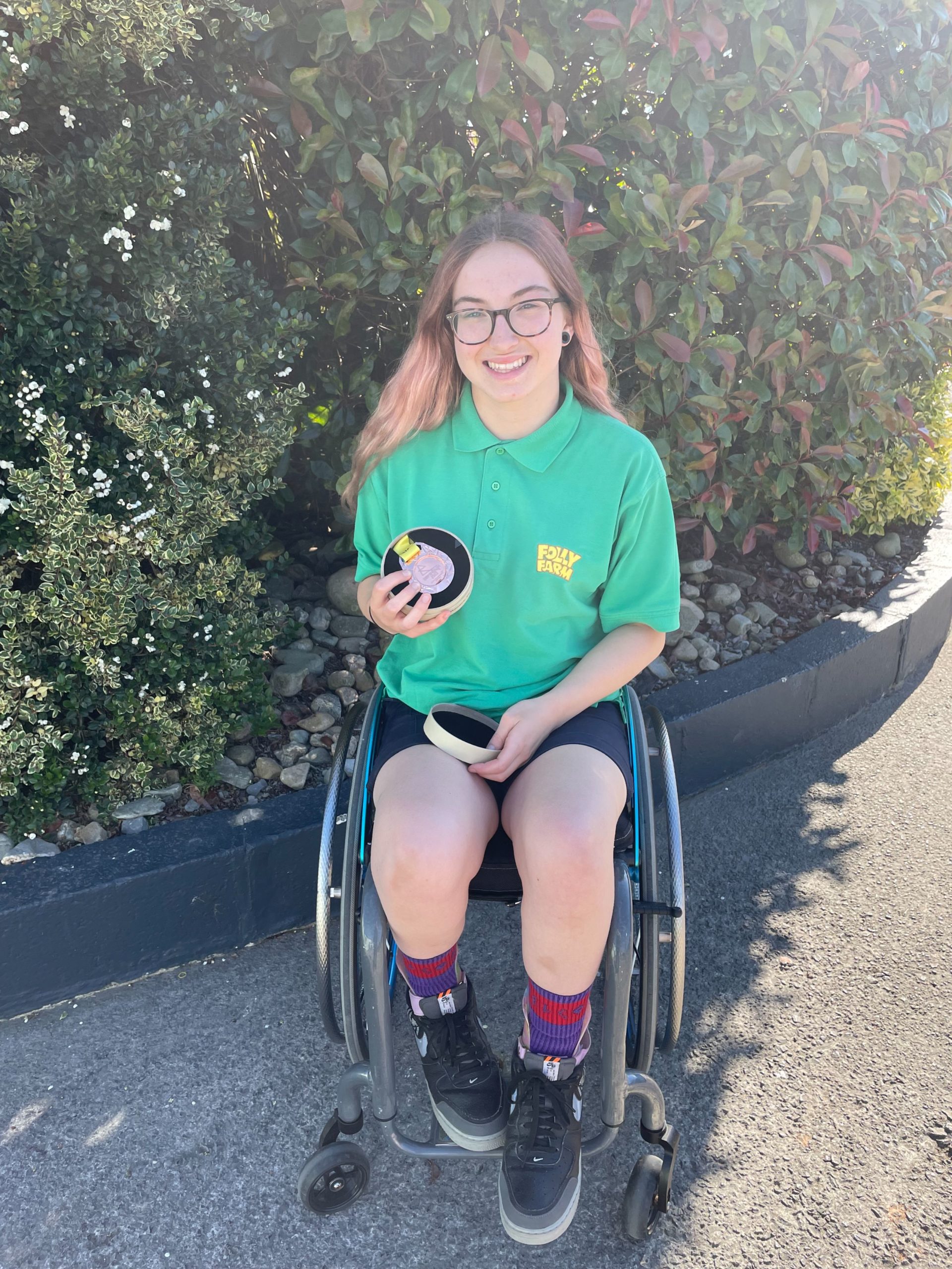 Lily Brings Home Commonwealth Bronze • Folly Farm