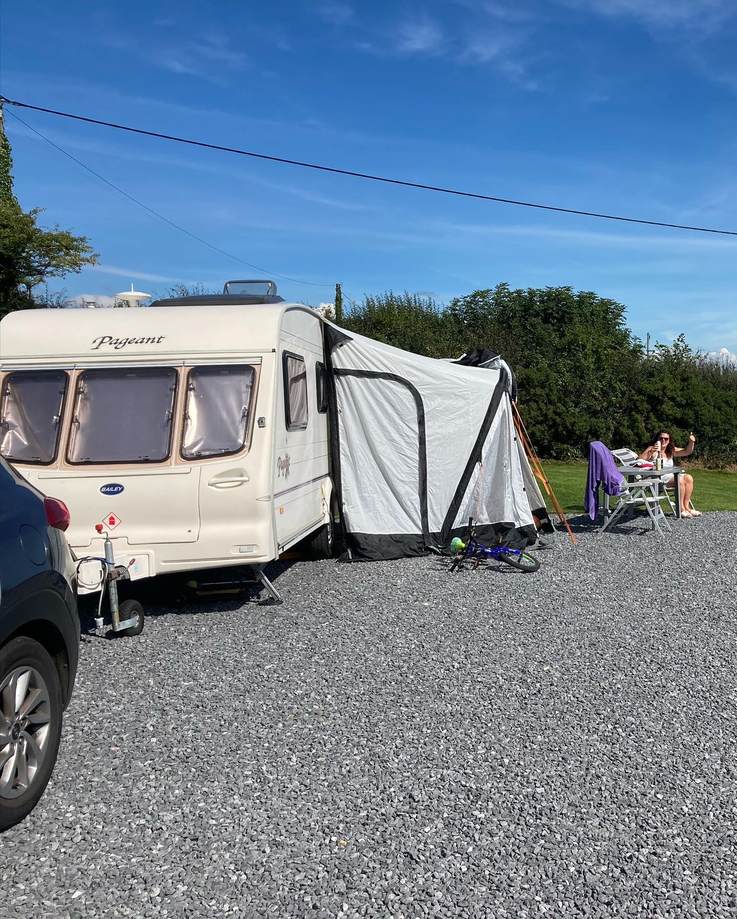 Touring Caravan Site in Pembrokeshire • Near Tenby & Saundersfoot
