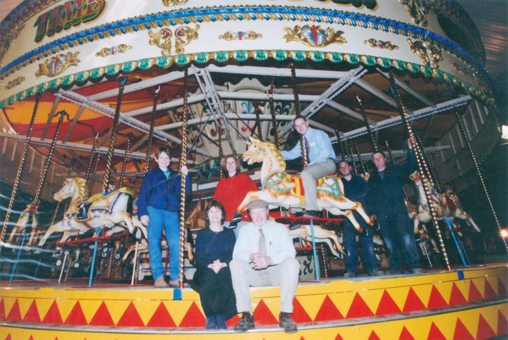 Golden Gallopers turn 100 • Folly Farm Vintage Fairground
