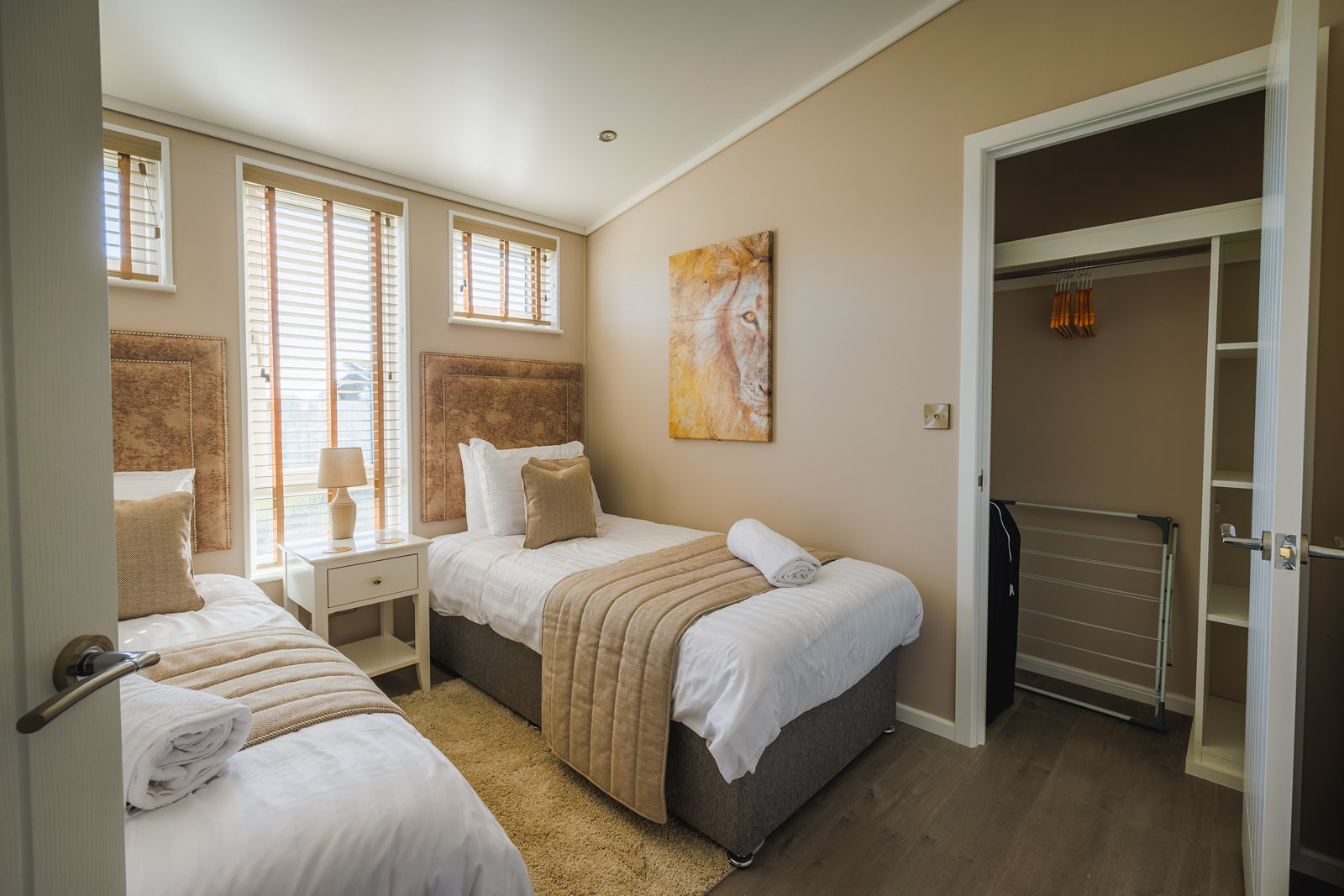 Stay in a Lion-themed Simba Lodge • Folly Farm