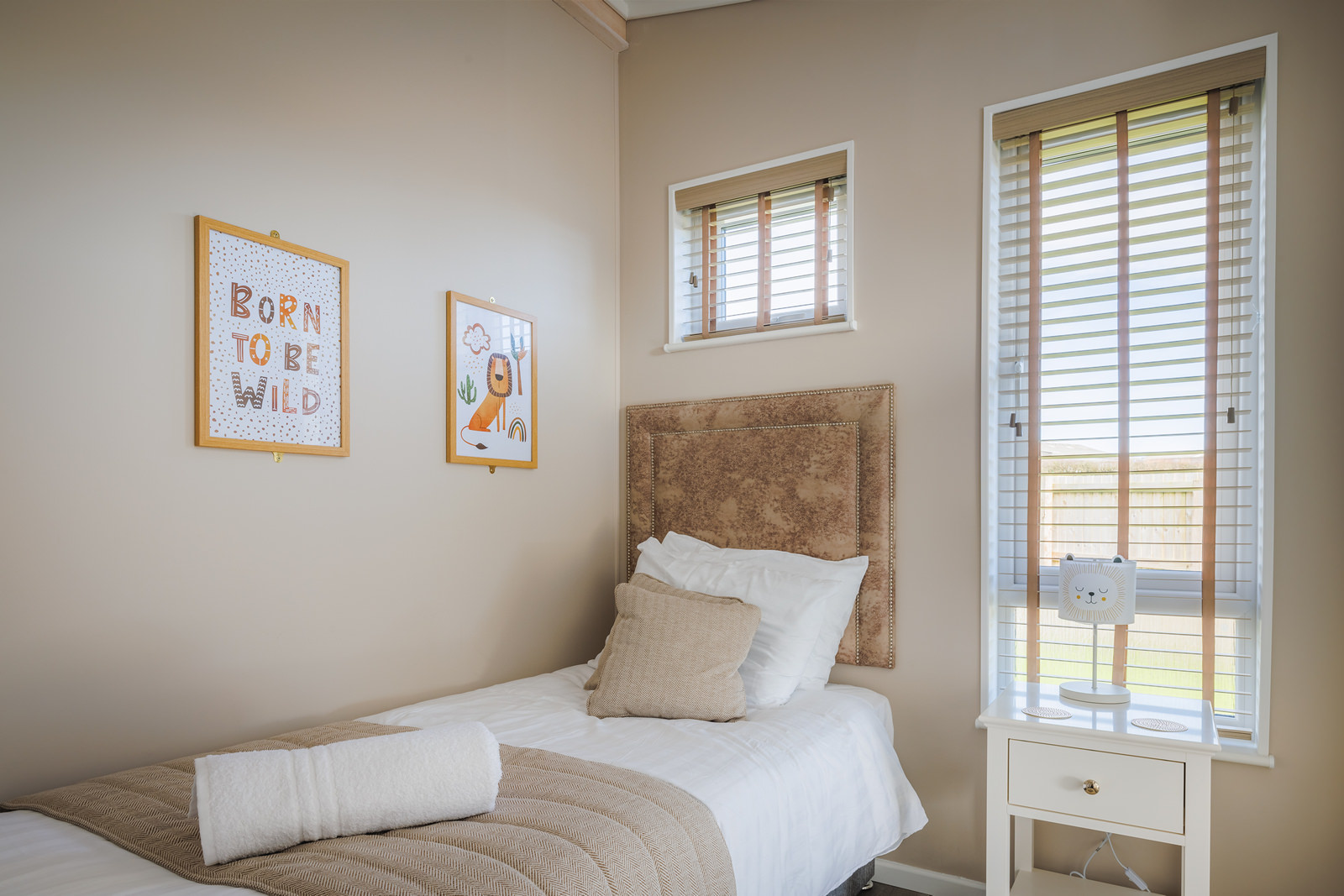 Stay in a Lion-themed Simba Lodge • Folly Farm