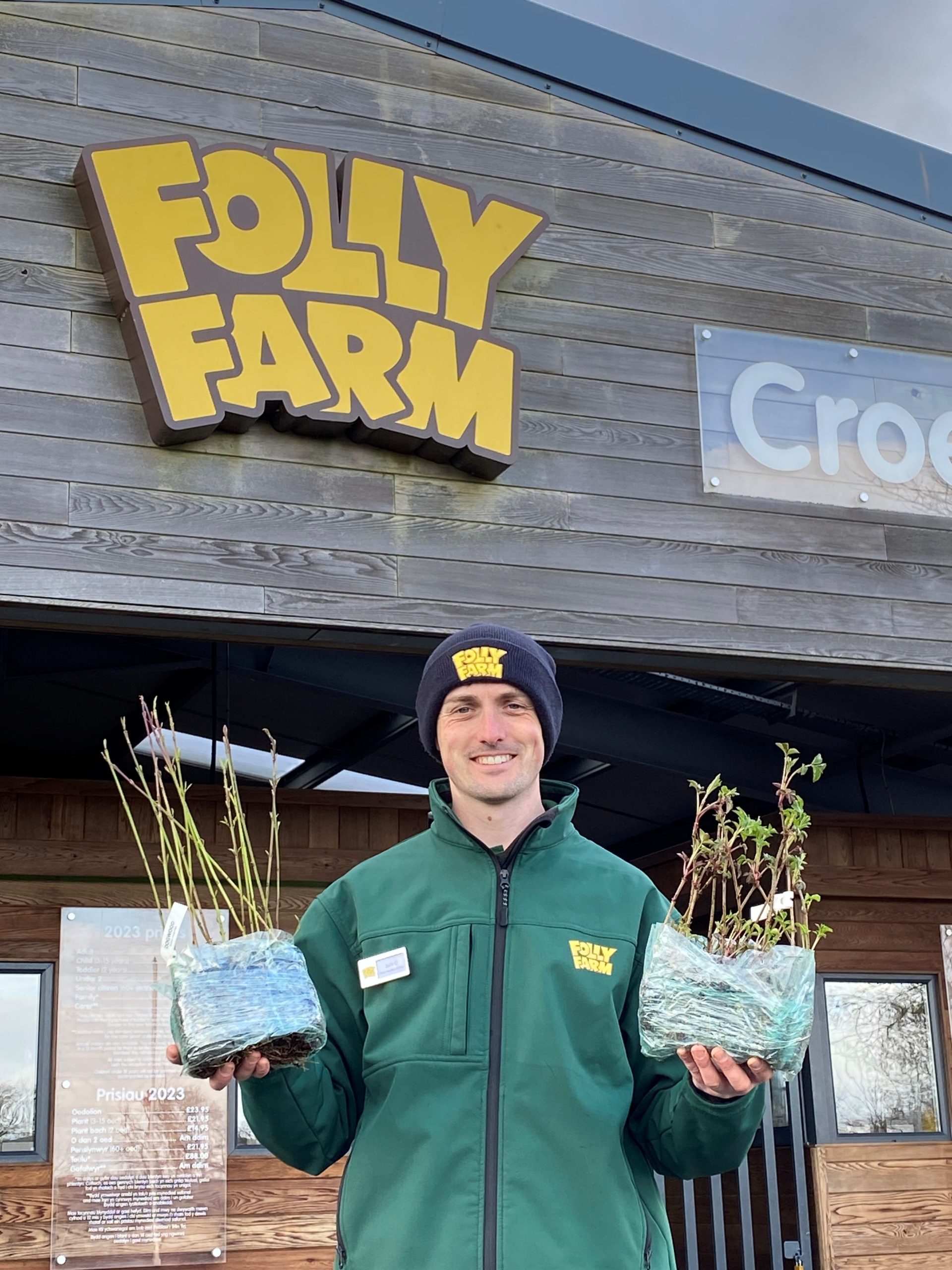 Planting trees for wildlife conservation • Folly Farm