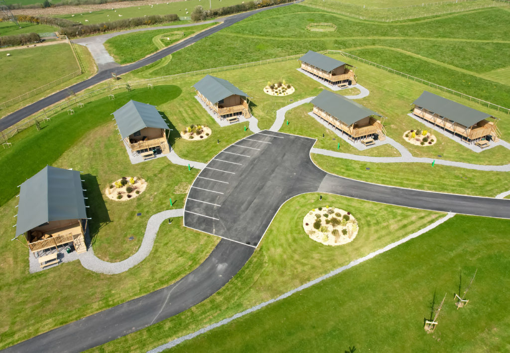 Twiga Tents Awarded Visit Wales Gold Status • Folly Farm