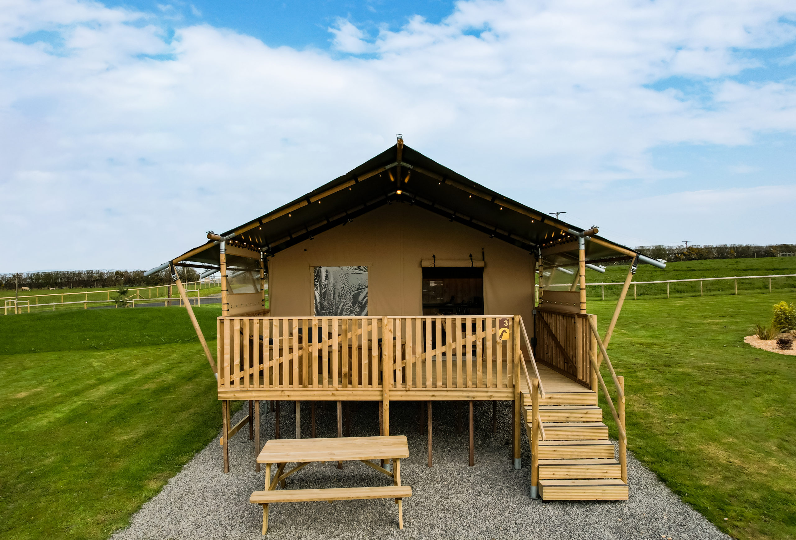 Safari Tents in Pembrokeshire • Folly Farm Glamping Accommodation