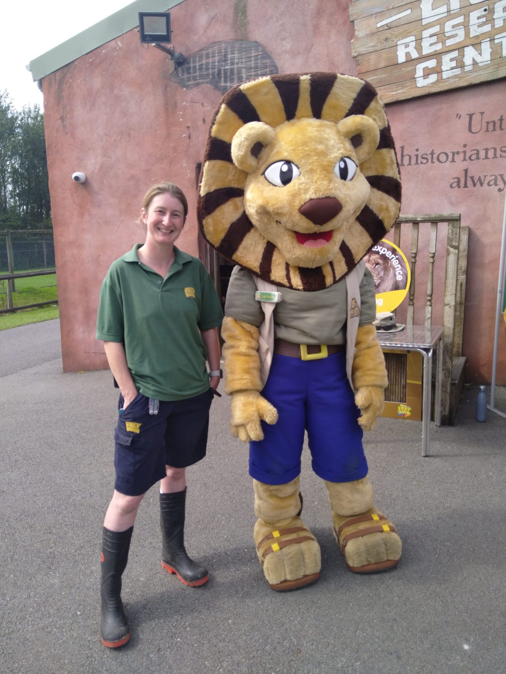 World Lion Day celebrations a roaring success! • Folly Farm