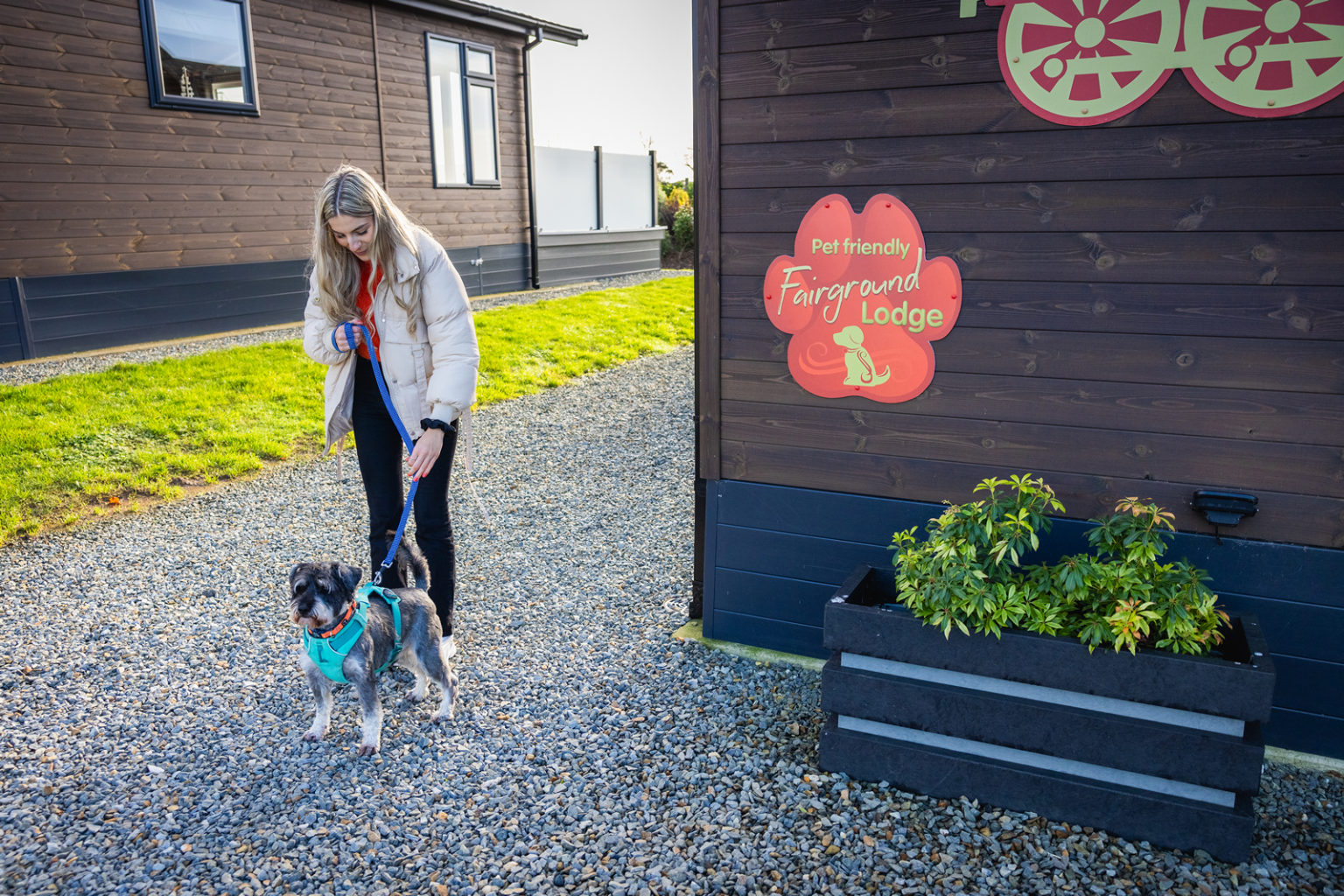 Fairground Pet Friendly Lodge • Folly Farm