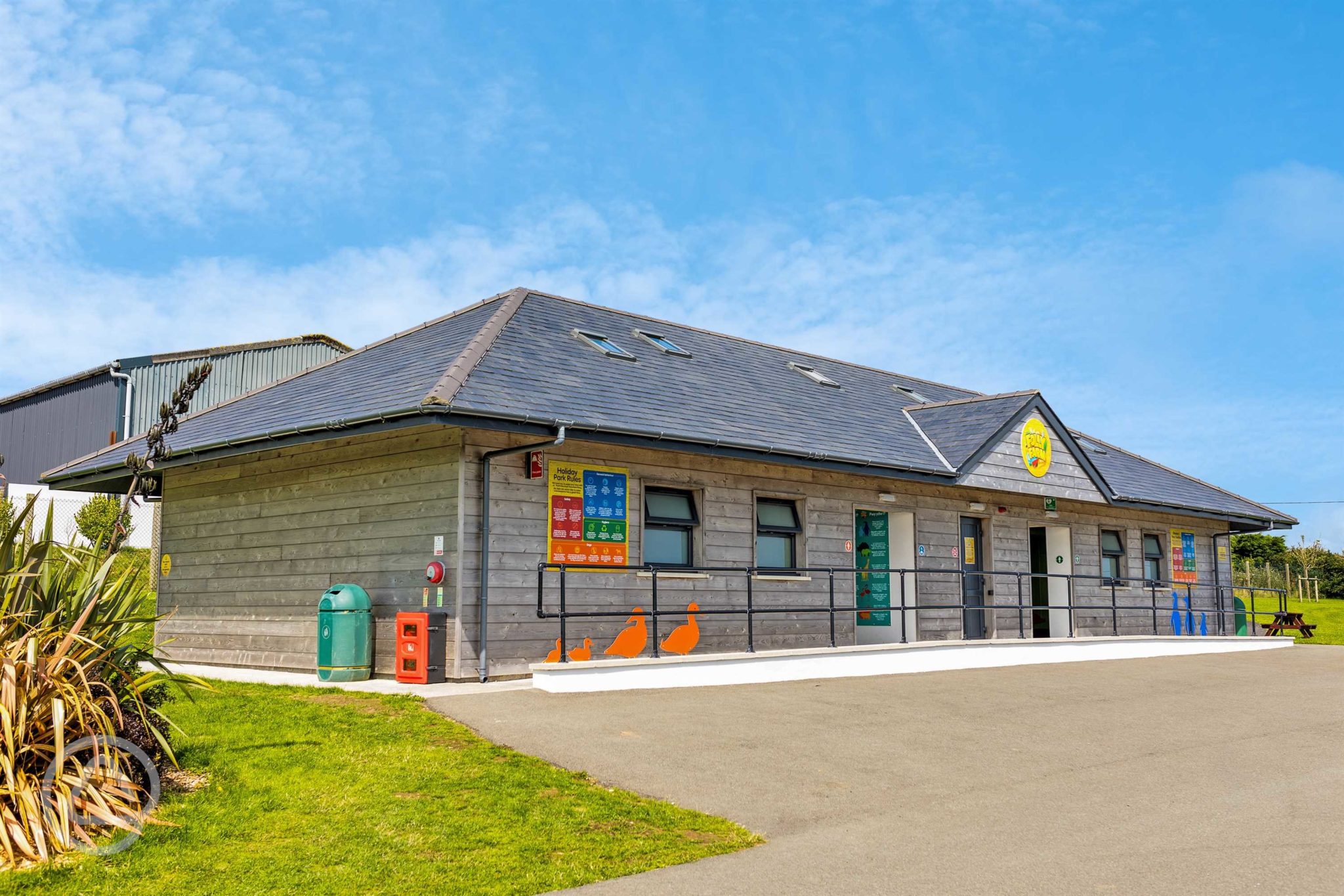 Stay in a Sheep-themed Balwen Lodge • Folly Farm