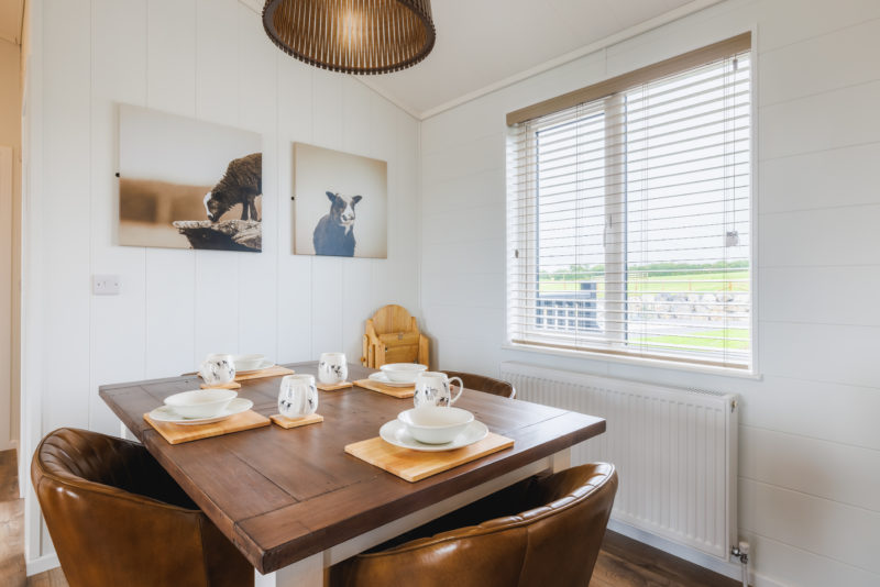 Stay in a Sheep-themed Balwen Lodge • Folly Farm