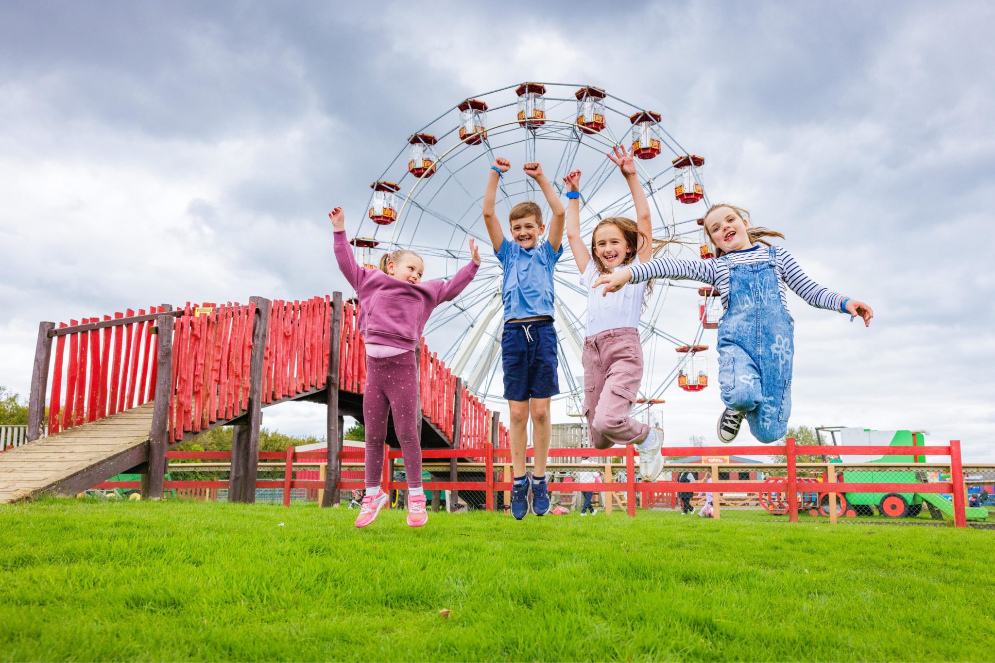 Outdoor Adventure Play Area • Folly Farm Adventure Park and Zoo