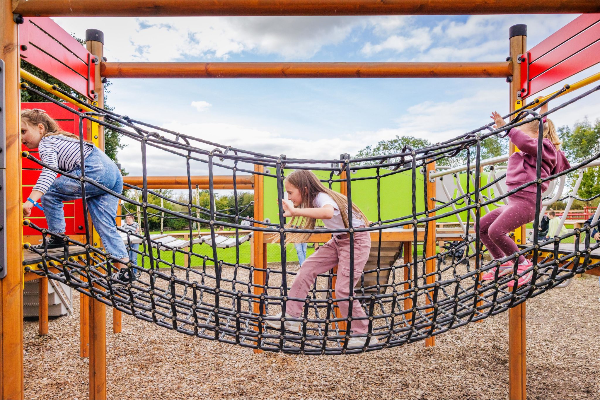 Outdoor Adventure Play Area • Folly Farm Adventure Park and Zoo