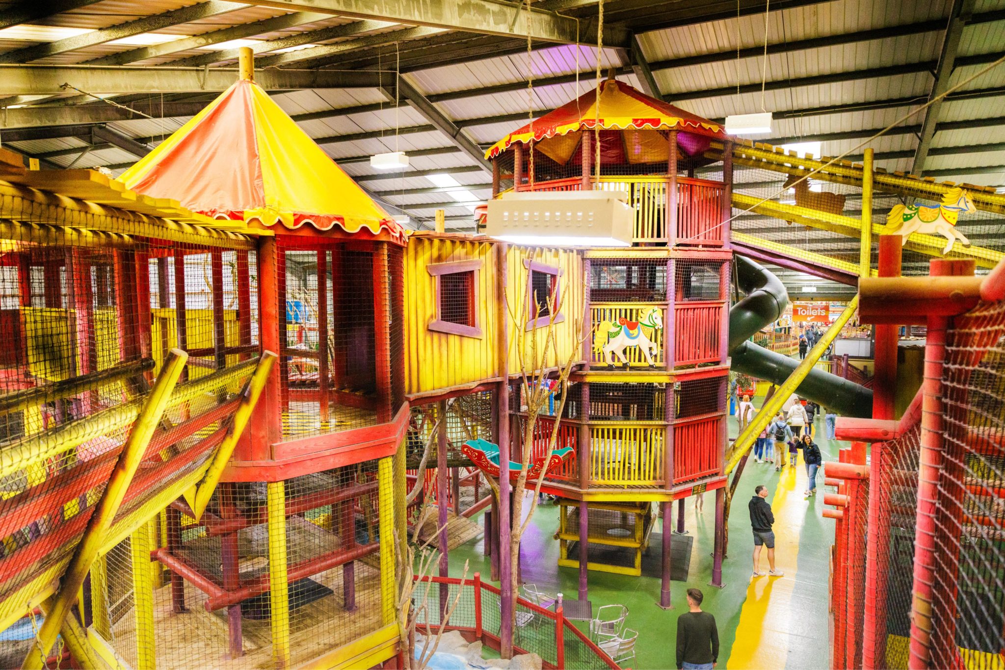 Indoor Play Areas and Soft Play at Folly Farm in Wales