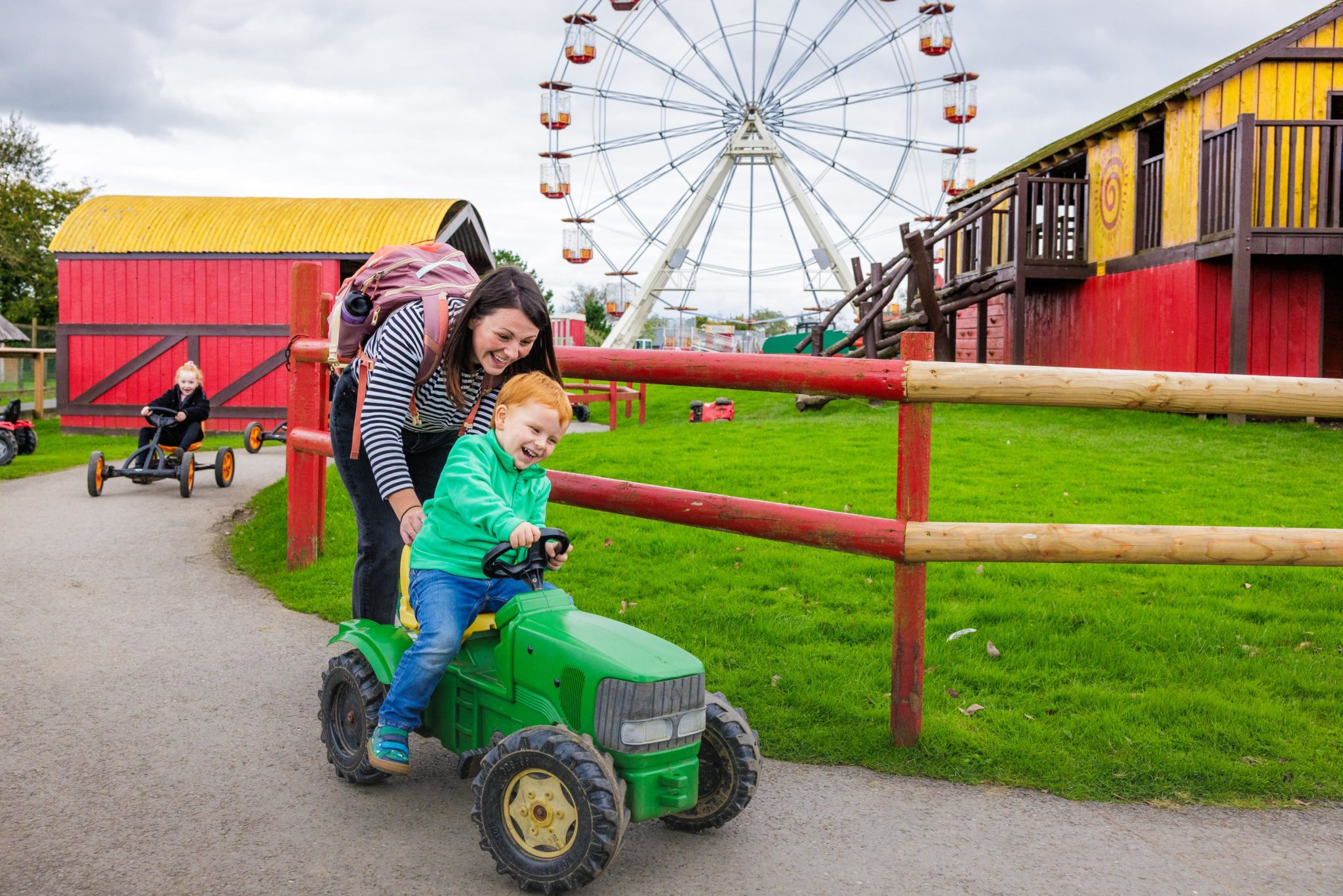 Outdoor Adventure Play Area • Folly Farm Adventure Park and Zoo
