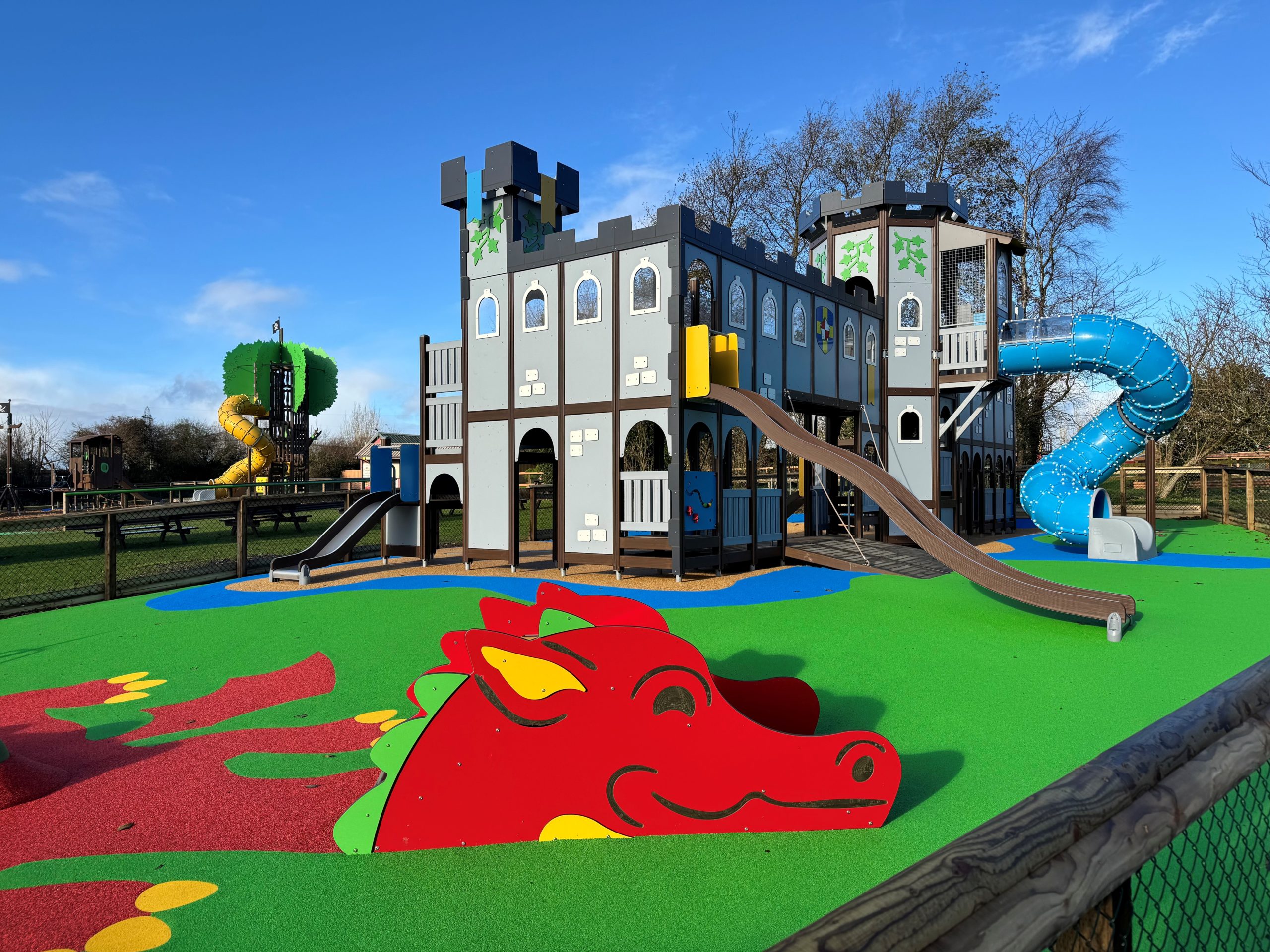 Phase two of pirate adventure play complete • Folly Farm